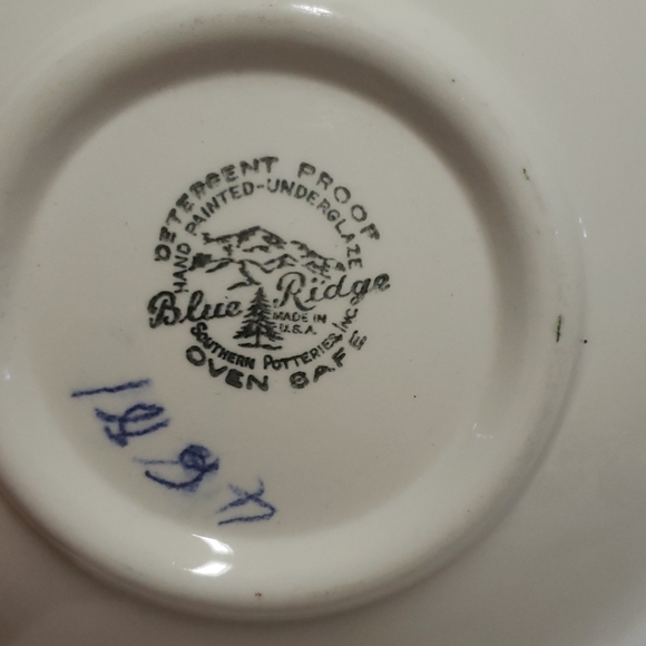 Blue Ridge | Other | Blue Ridge Southern Pottery Bowl Vintage | Poshmark